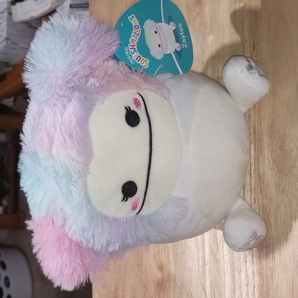 Squishmallows | Toys | Nwt 7 Zaylee The Yeti Squishmallow | Poshmark